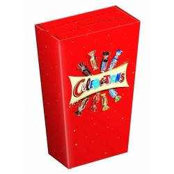 12 Ballotins Chocolat Célébration 69g - Chocolat fantaisie - Milleproduits