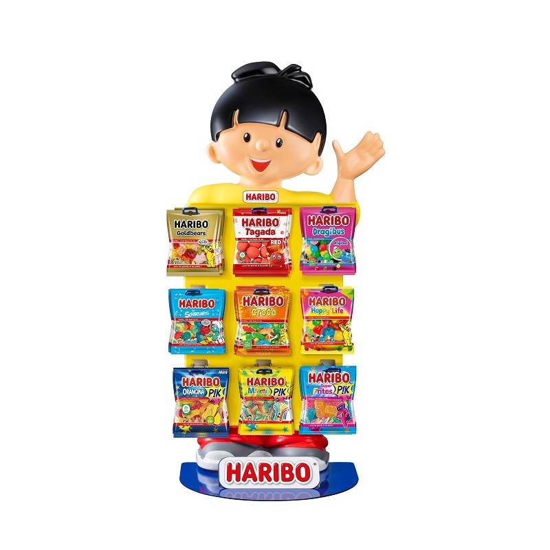 Présentoirs, Corners, Displays à Prix Grossiste - Haribo, Fini, Malabar...