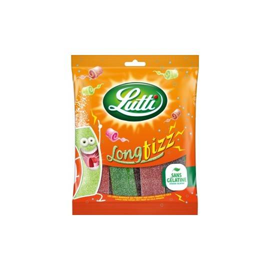 18 Sachets Lutti Long Fizz 100g - Sachets Lutti 100g et 35g - Milleproduits