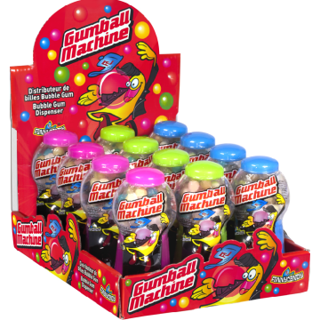 12 Gumball Machines - Bonbons-jouets - Milleproduits