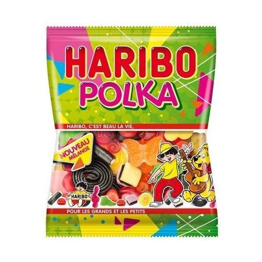 30 Sachets Bonbons Haribo Polka 120 Grammes - Sachets Haribo 120g ...